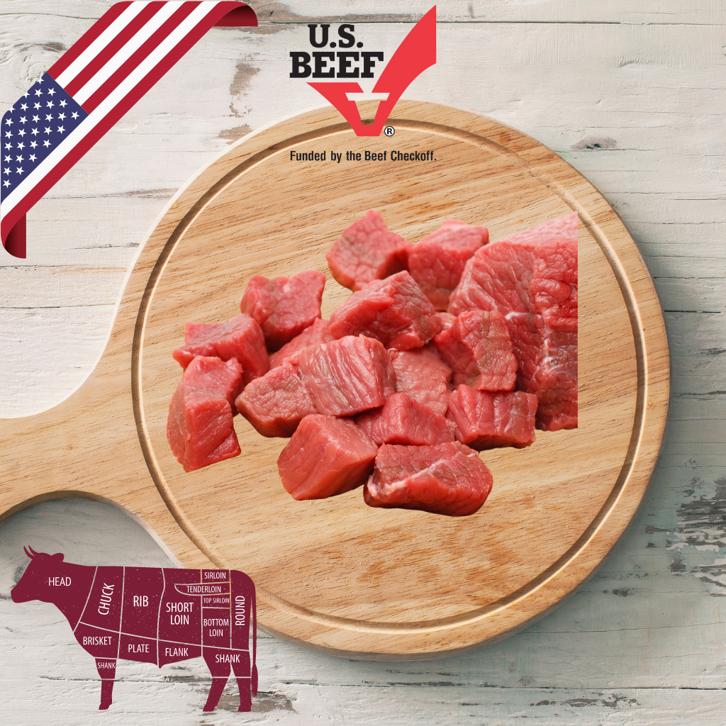 US牛リブロース Rib Eye / Dice Cut (500g) / US / Corn-fed – ANZU MEAT FACTORY ...